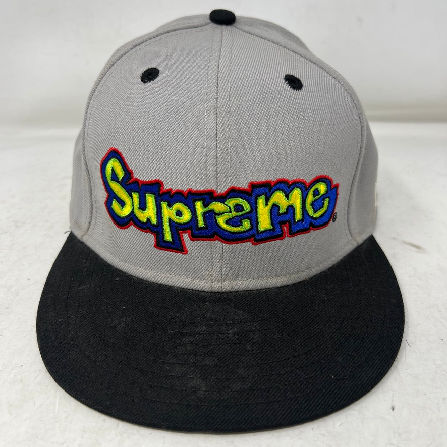 Supreme Gonz New Era Box Logo Cap Gray – Holy Ground