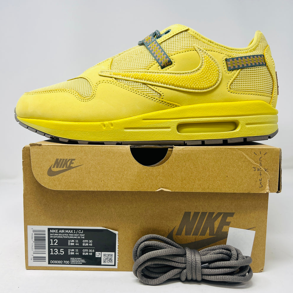 Nike Air Max 1 Travis Scott Cactus Jack Saturn Gold – Holy Ground