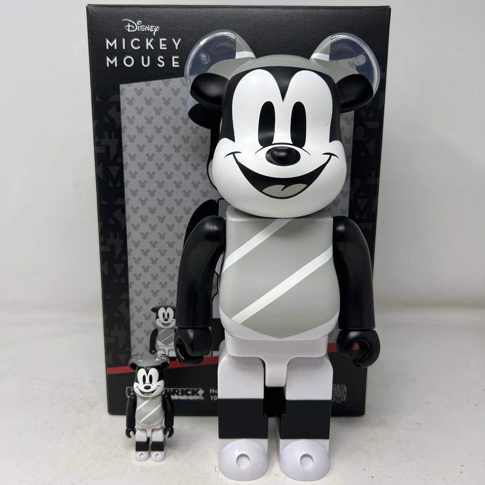 Bearbrick x Disney Hat and Poncho Mickey 100% & 400% Set – Holy Ground