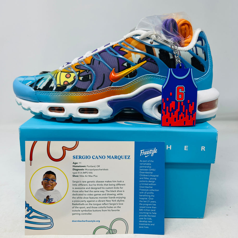 Nike Air Max Plus Doernbecher Sergio Cano Marquez – Holy Ground