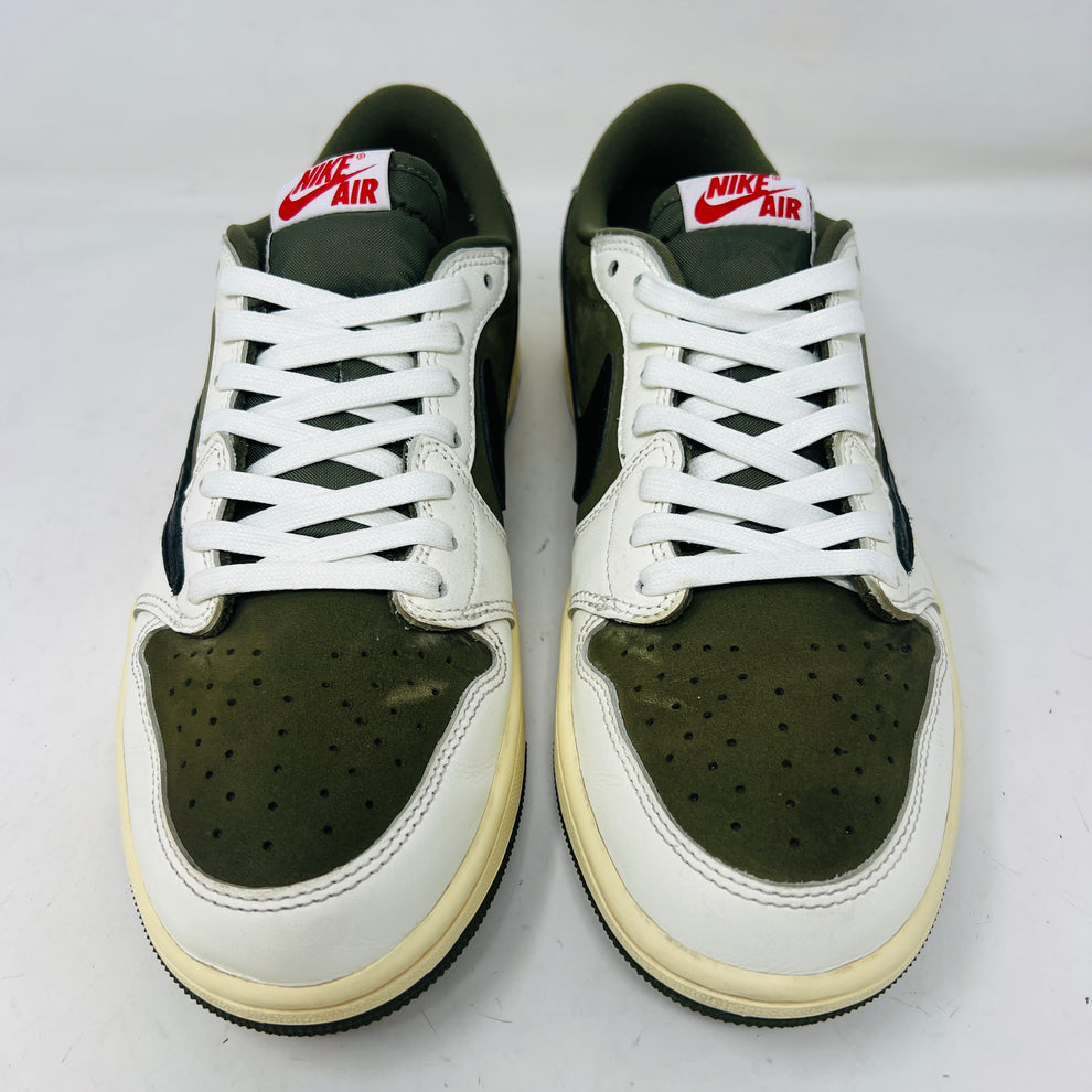 Jordan 1 Retro Low OG SP Travis Scott Medium Olive – Holy Ground