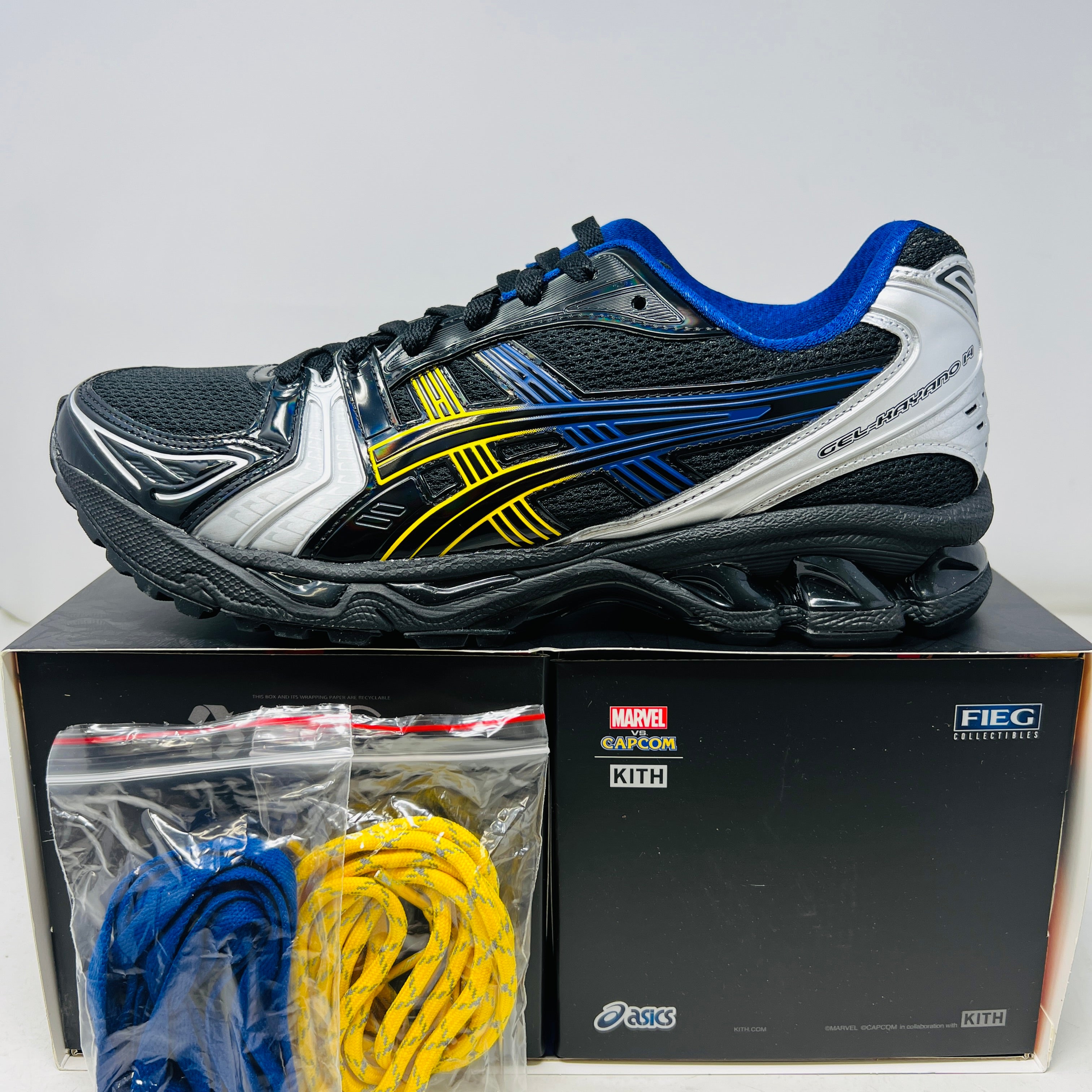 ASICS Gel-Kayano 14 Kith Marvel vs. Capcom Wolverine – Holy Ground